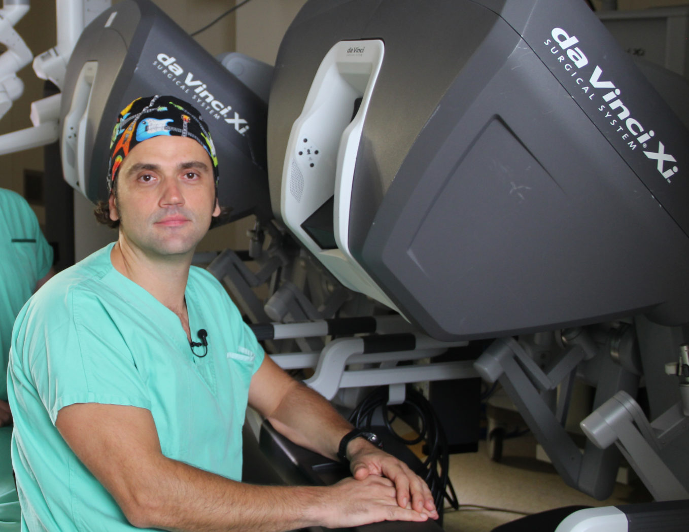 Erstmals durchgeführte Nieren-OP Technik mit dem DaVinci Roboter ...